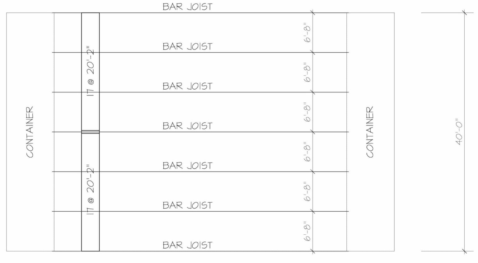 Bar Joist Lean-To | Applications